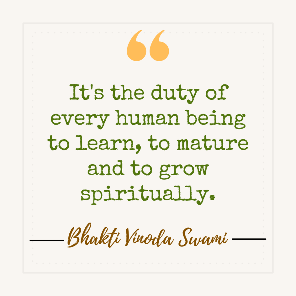BVS Quotes – Bhakti Vinoda Swami
